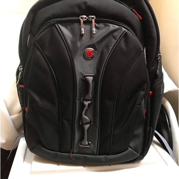 SwissGear | Bags | Wenger Legacy 6 Inch Laptop Backpack Blackred New ...